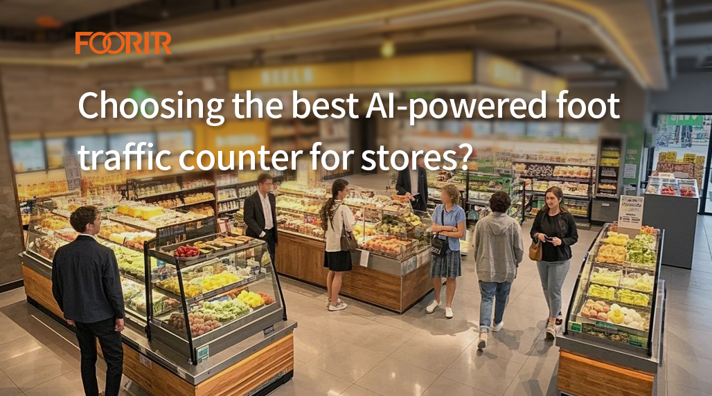 Choosing the best AI-powered foot traffic counter for stores? Compare ...