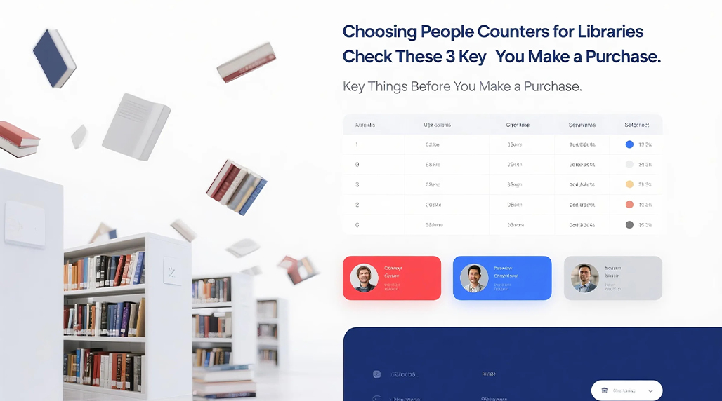 Choosing People Counters for Libraries? Check These 3 Key Things Before ...