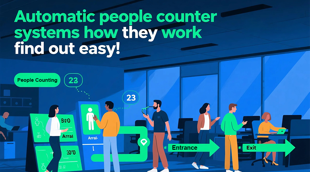 Automatic people counter systems how they work find out easy! - Foorir