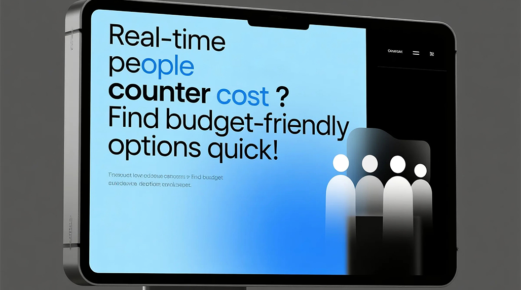Real-time people counter cost? Find budget-friendly options quick! - Foorir
